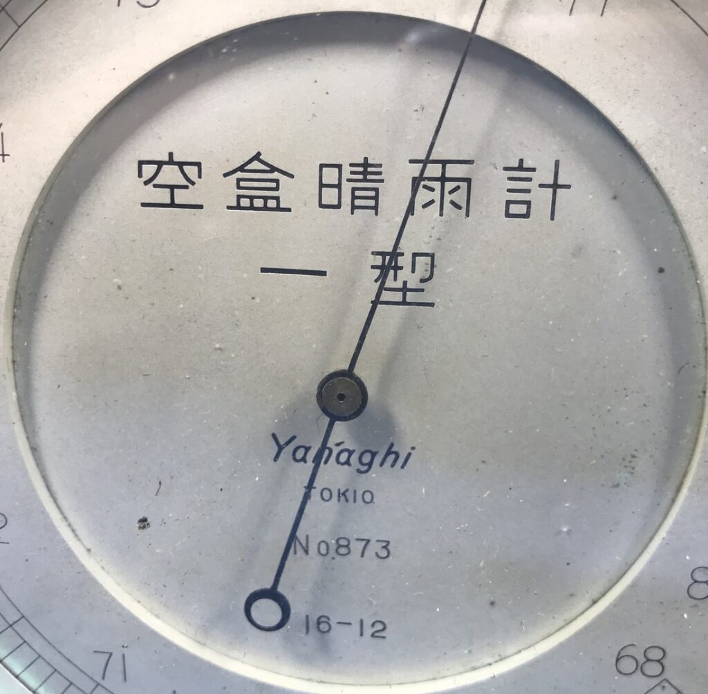 19th Century Japanese Barometer - Mostly Boxes Antiques!