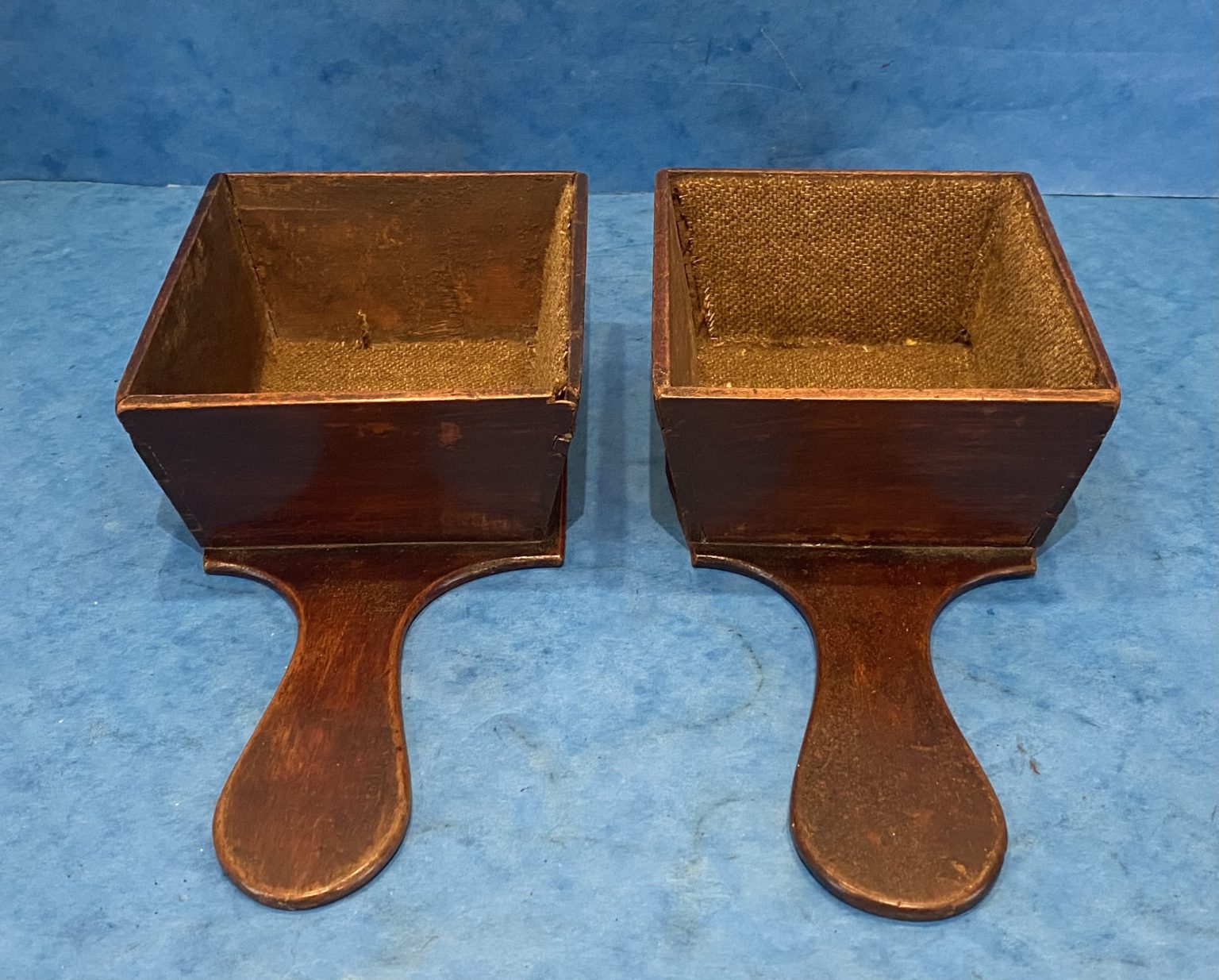 A Pair Of Victorian Mahogany Church Collection Boxes - Mostly Boxes ...
