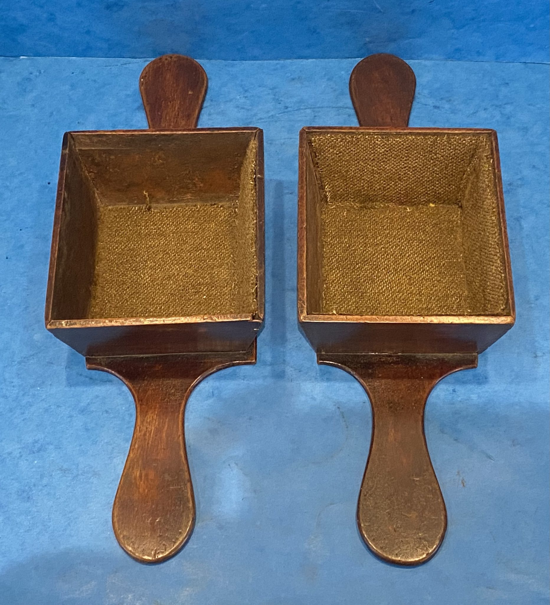 A Pair Of Victorian Mahogany Church Collection Boxes - Mostly Boxes ...