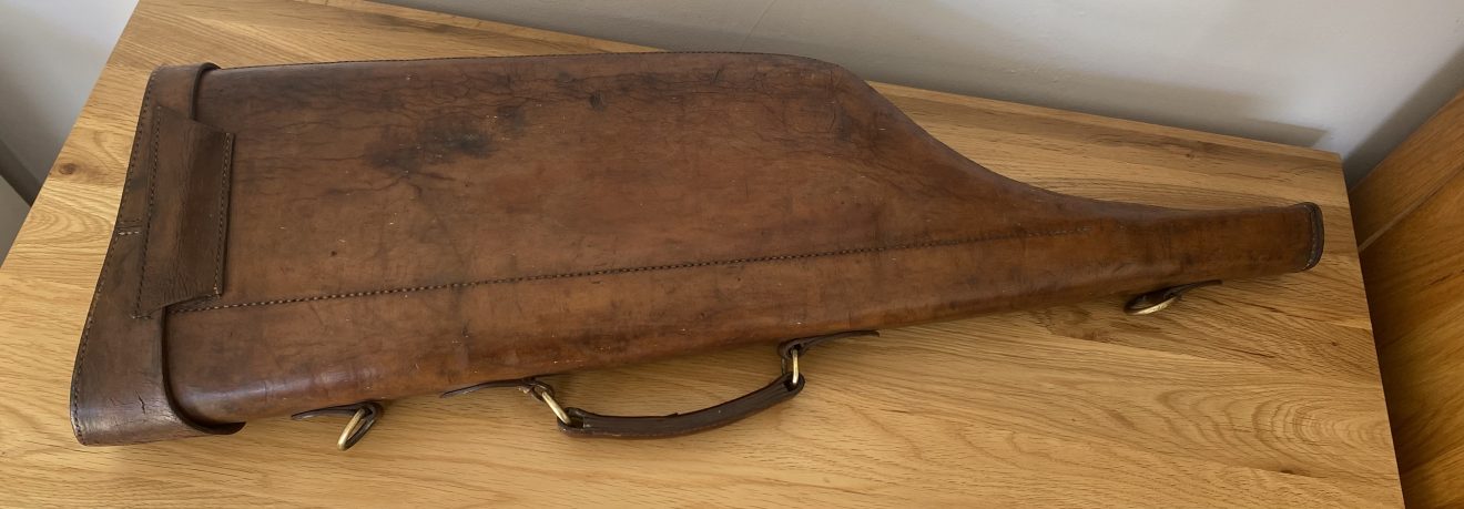 Victorian Leather Gun Case. - Mostly Boxes Antiques!