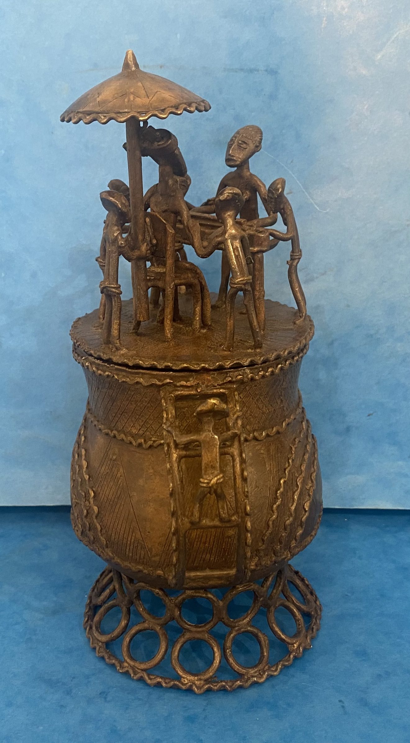 Bronze African Tribal “Ashanti Kuduo Bronze container - Mostly Boxes ...