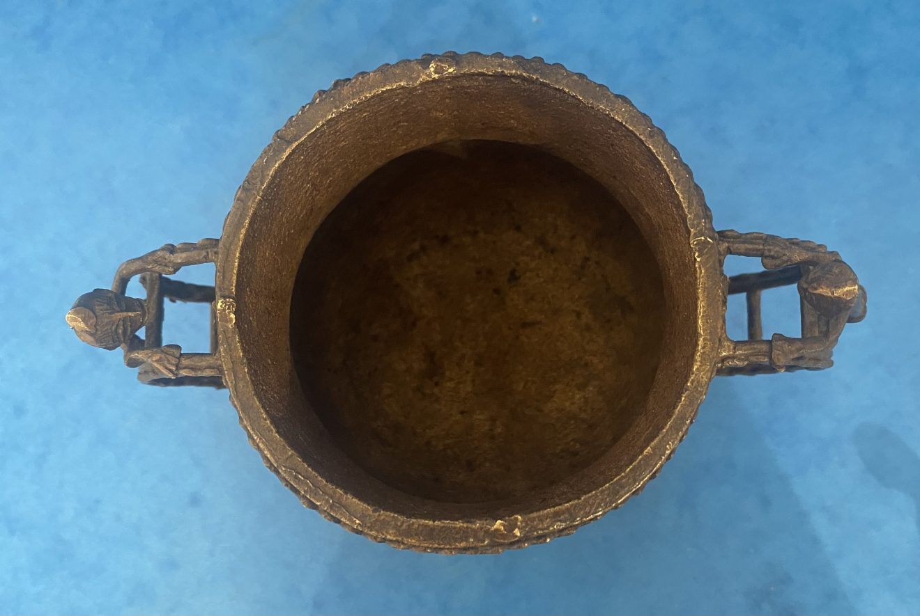 Bronze African Tribal “Ashanti Kuduo Bronze container - Mostly Boxes ...