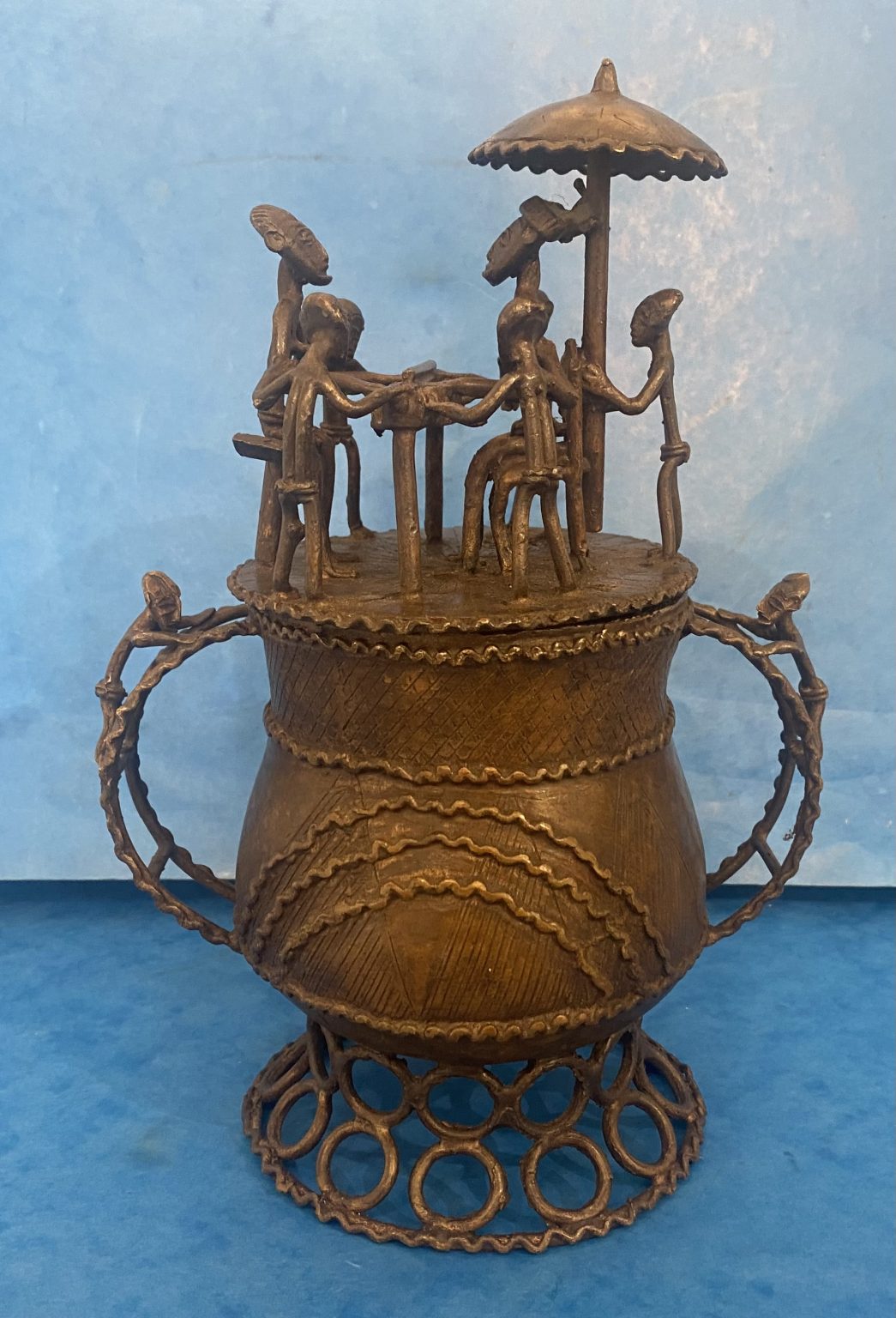 Bronze African Tribal “Ashanti Kuduo Bronze container - Mostly Boxes ...