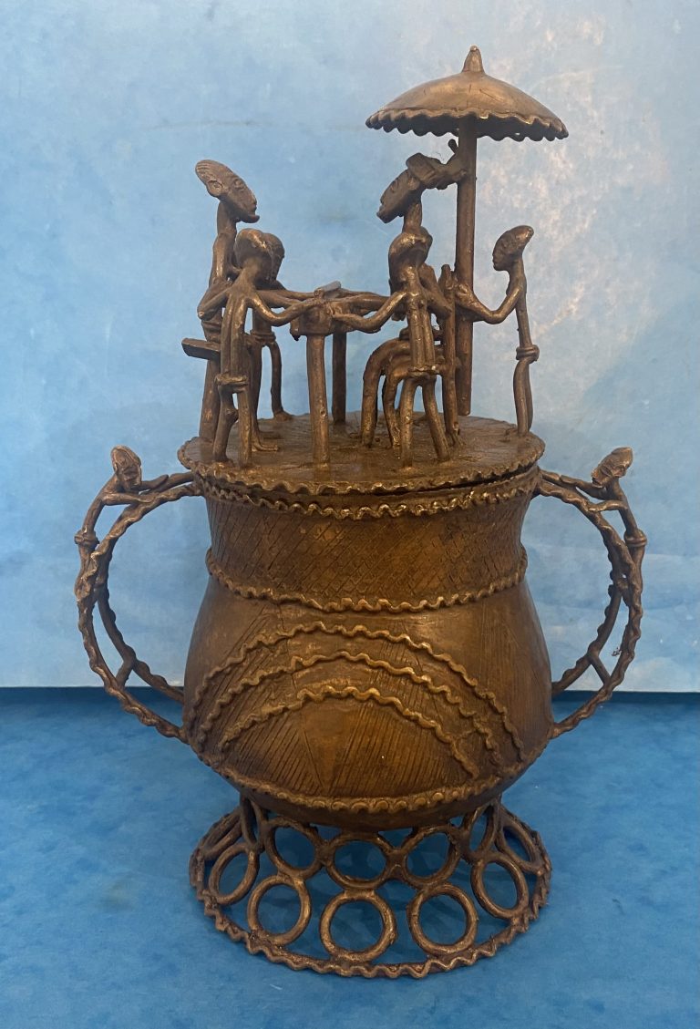 Bronze African Tribal “Ashanti Kuduo Bronze container - Mostly Boxes ...