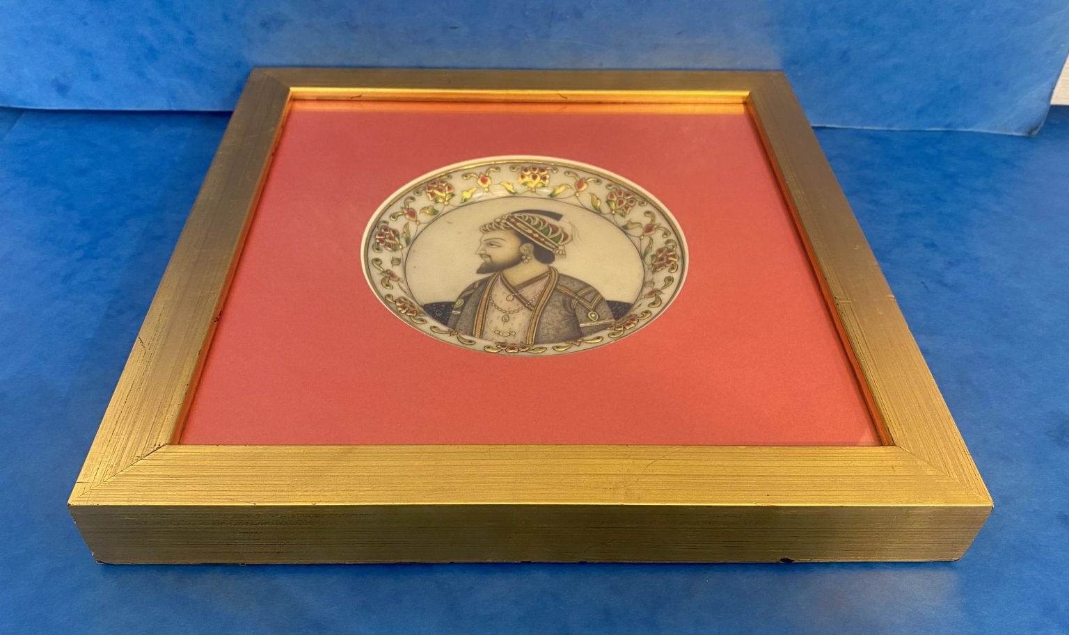 A Pair Of 1930s Indian Alabaster Painted Indian Emperors - Mostly Boxes ...