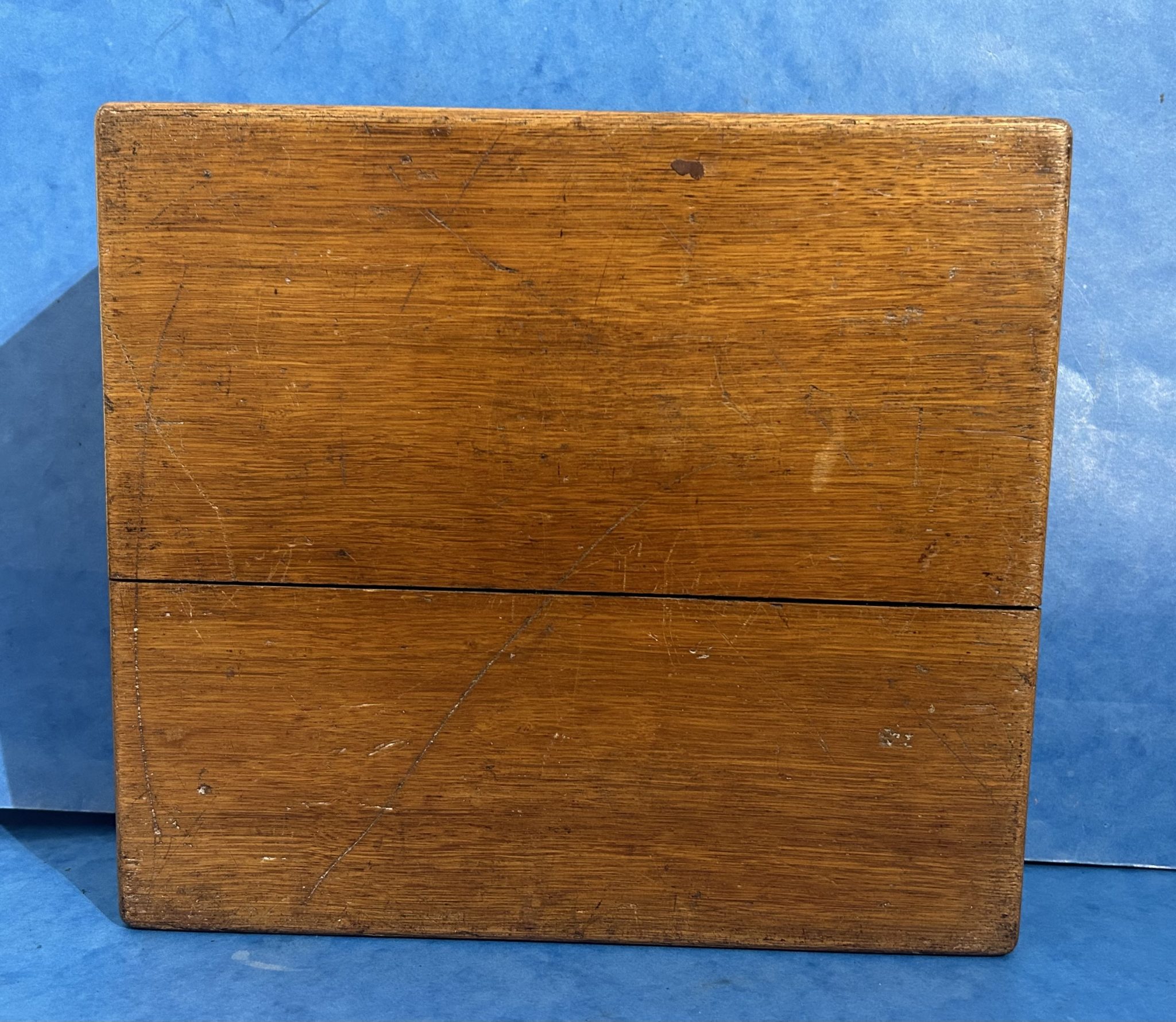 Victorian Oak Medicine Box. - Mostly Boxes Antiques!