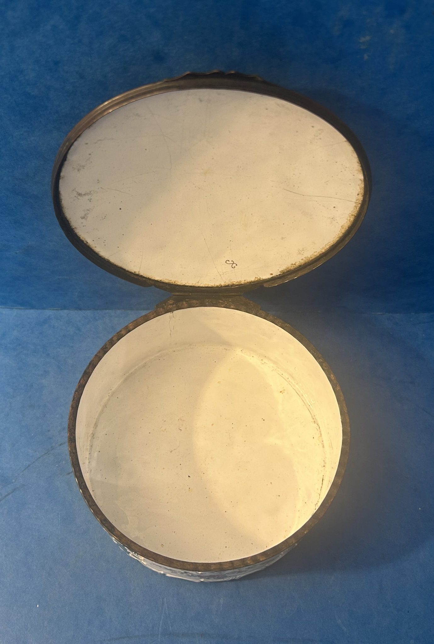 Victorian Samson Enamelled Box. - Mostly Boxes Antiques!