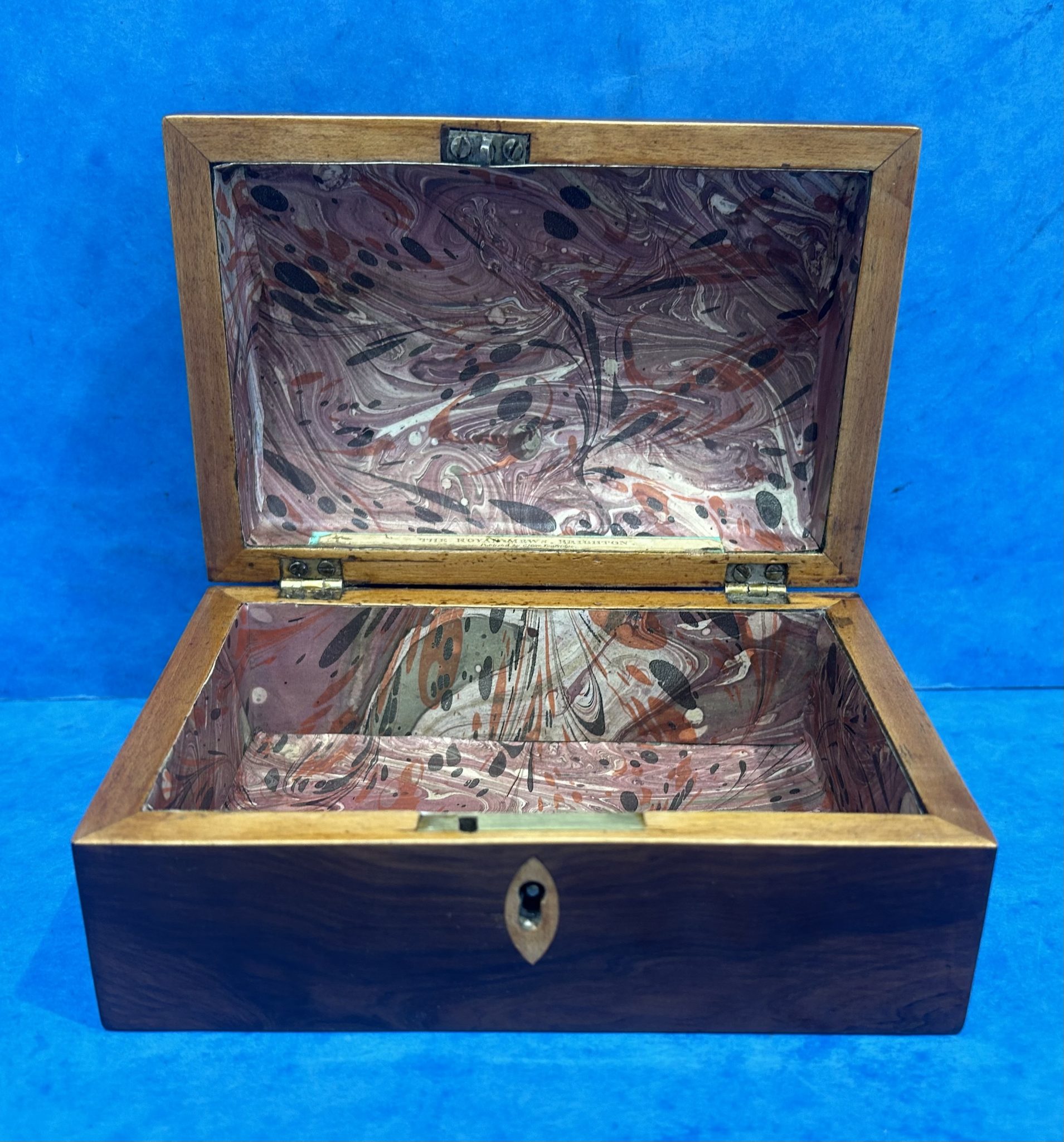 George III Yew Box With A View Of Brighton. Reserved - Mostly Boxes ...